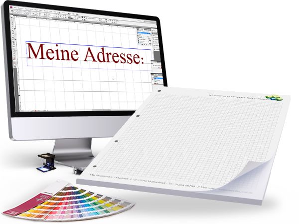 Notizblock A6 mit Logo bedrucken lassen