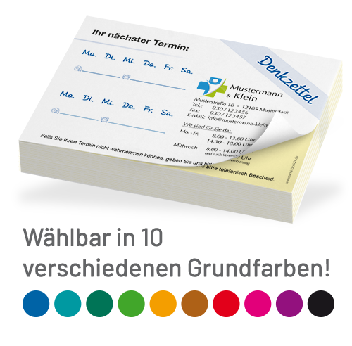 Terminzettel classic - terminblock24