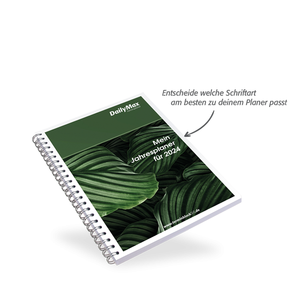 Individueller Terminplaner mit eigenem Logo
